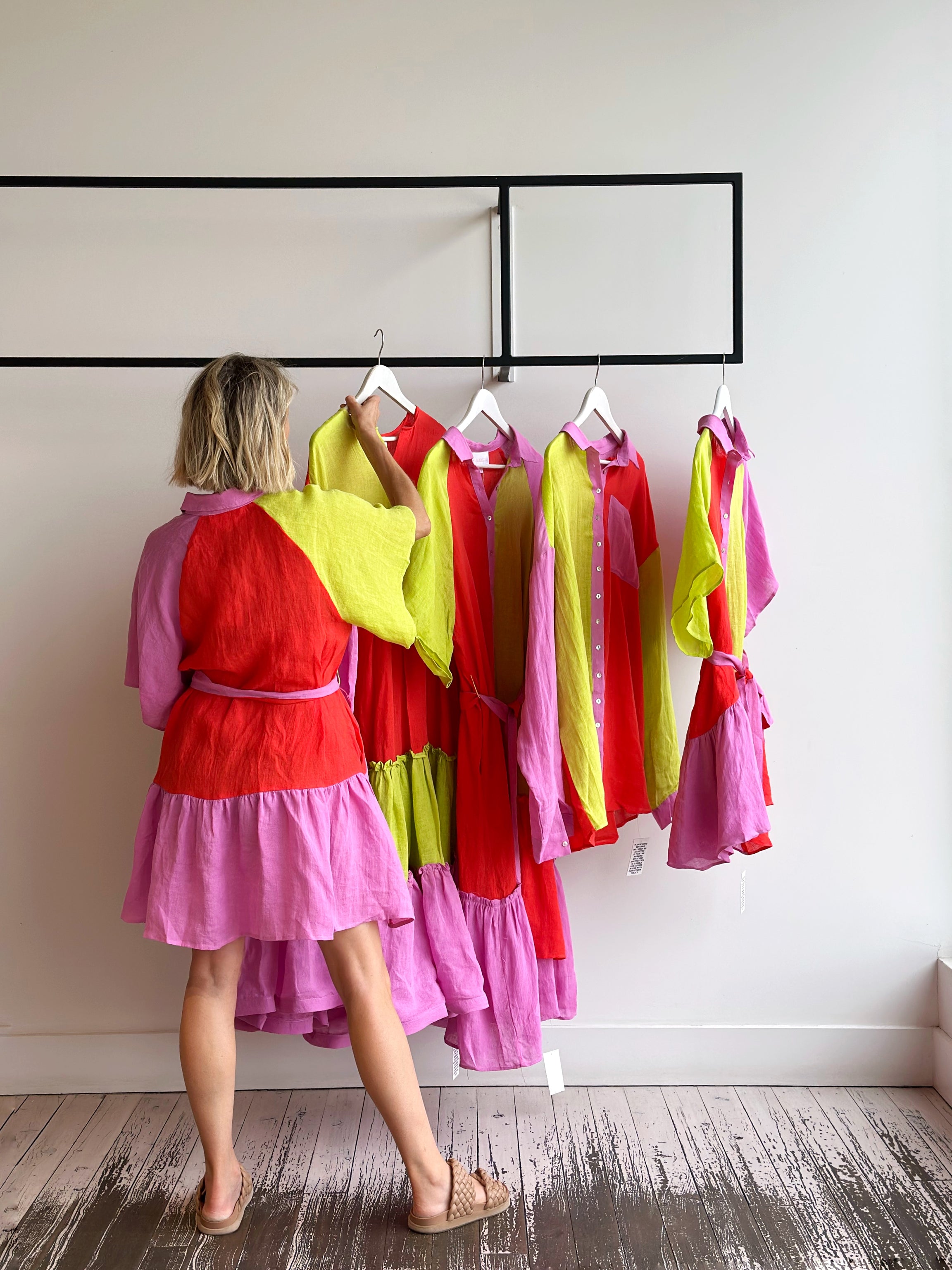 Moxie Mini Dress - Candy Stripe– Jumbled