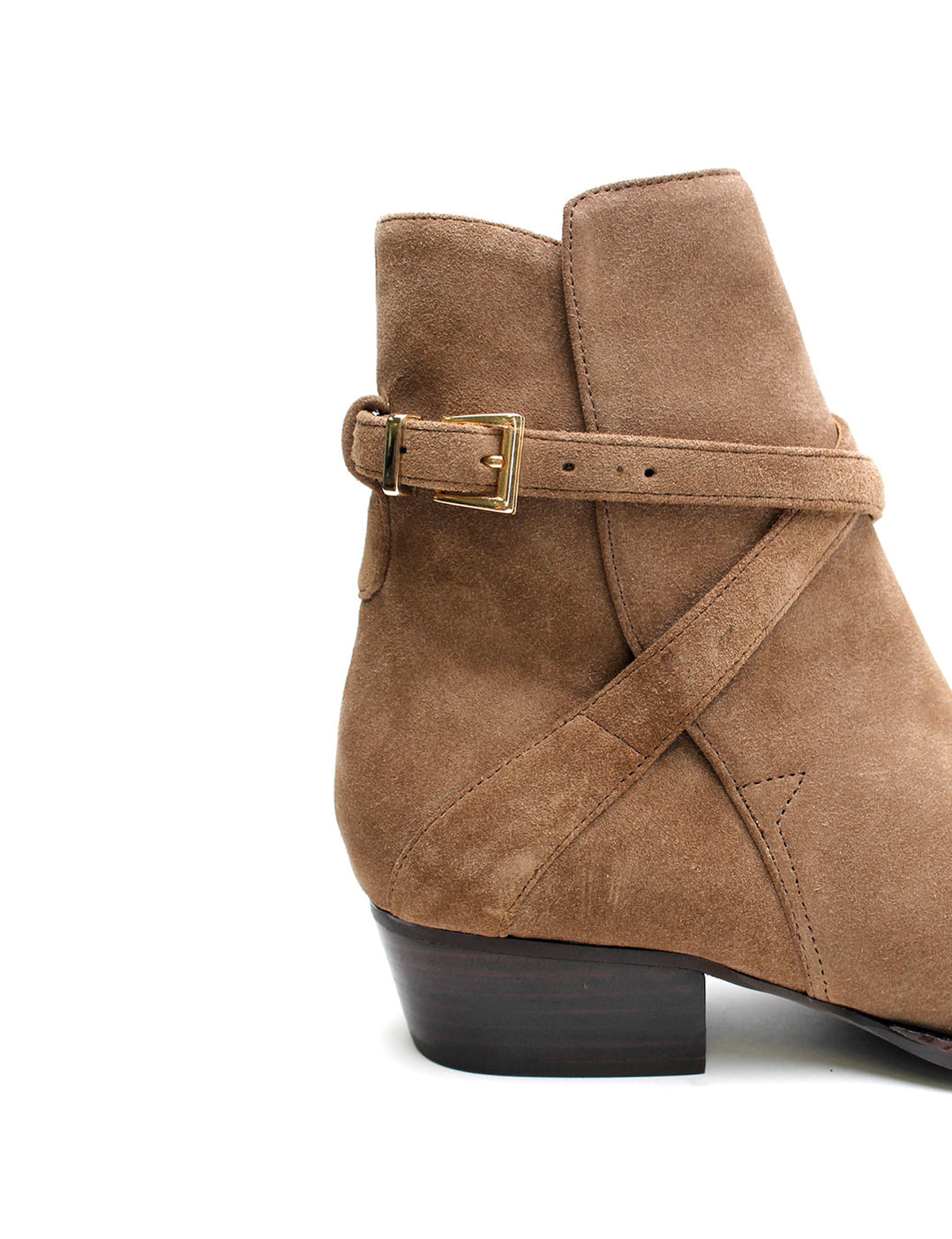 Jess Western Boot - Carob Suede– Jumbled