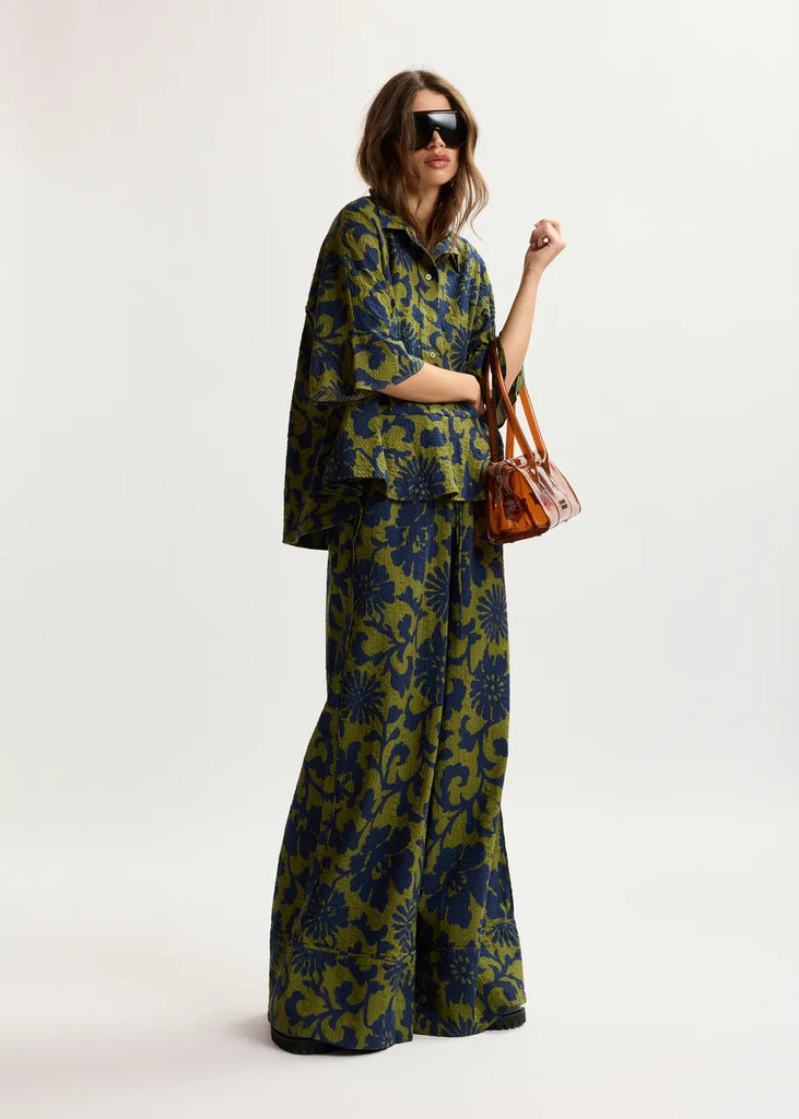 Jomery Wide Leg Pants - Avocado– Jumbled