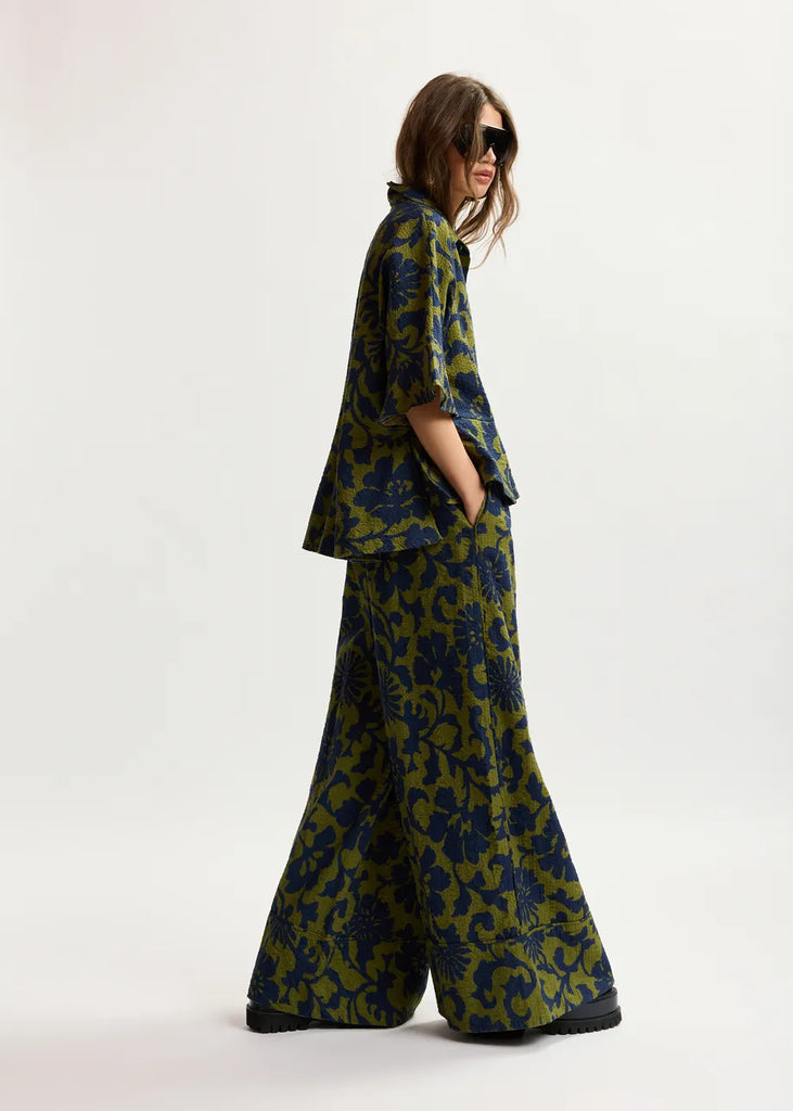 Jomery Wide Leg Pants - Avocado– Jumbled