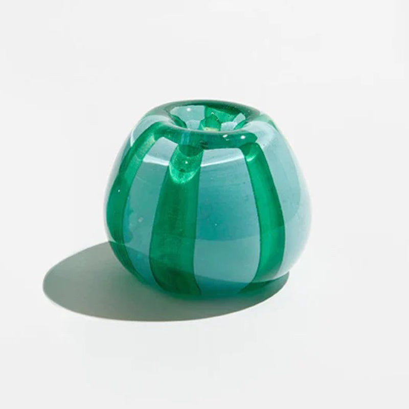 Large Candy Candlestick Holder - Sky / Emerald– Jumbled